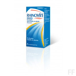 RHINOVIN INFANTIL (0.5 MG/ML GOTAS NASALES 1 FRASCO SOLUCION 10 ML )