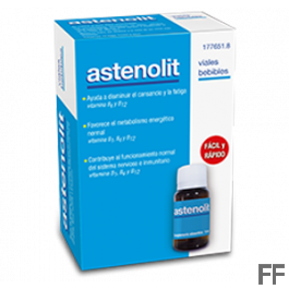 Astenolit 12 Ampollas Bebibles x 10 ml